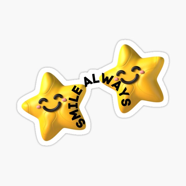 "REMEMBER SMILES ALWAYS" Sticker by Nickky66 | Redbubble