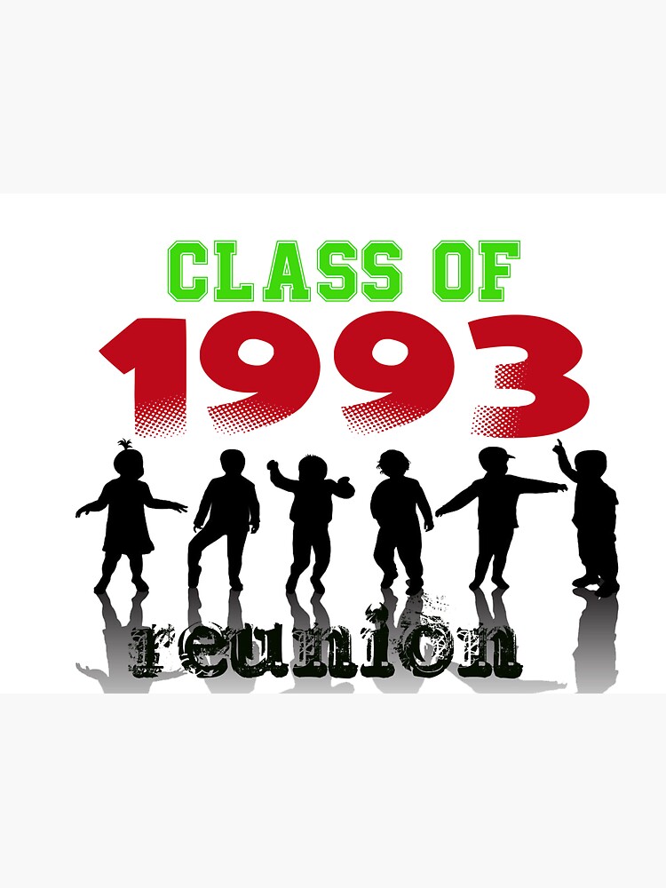 "Class of 1993 Reunion" Sticker by kenichi2276 | Redbubble