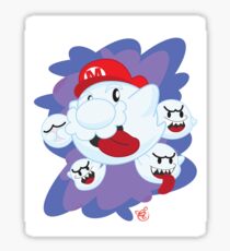Boo Mario: Stickers | Redbubble