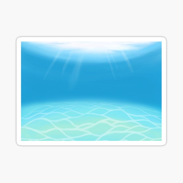"Sea Background " Sticker by Nephtys01 | Redbubble