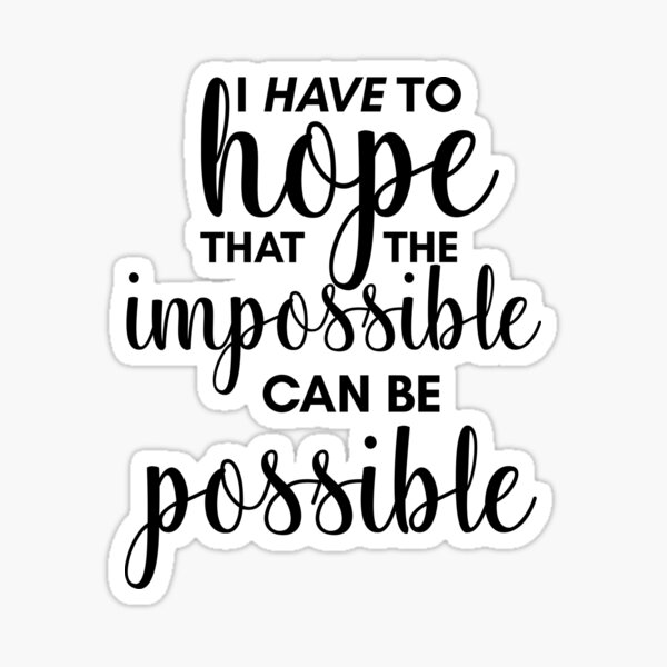 "HTTYD-Inspired "The Impossible"" Sticker by mulberrydragon | Redbubble