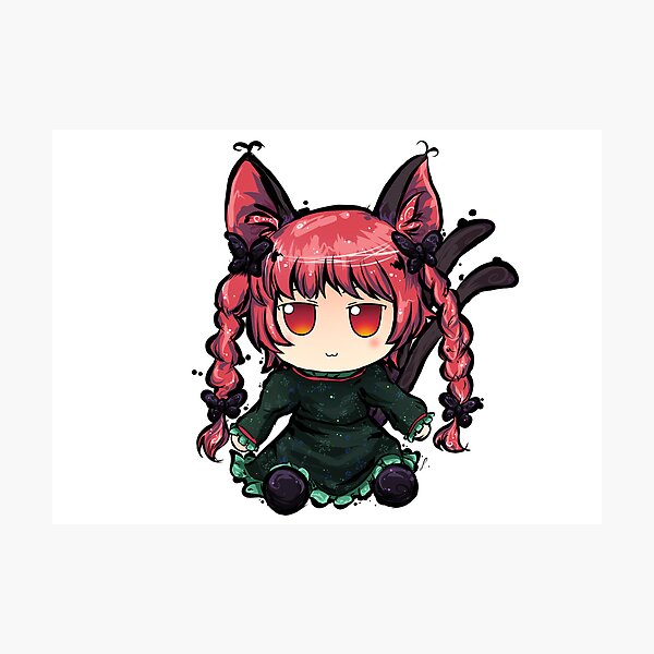 "Rin Kaenbyou fumo touhou 17.5 style" Photographic Print for Sale by ...