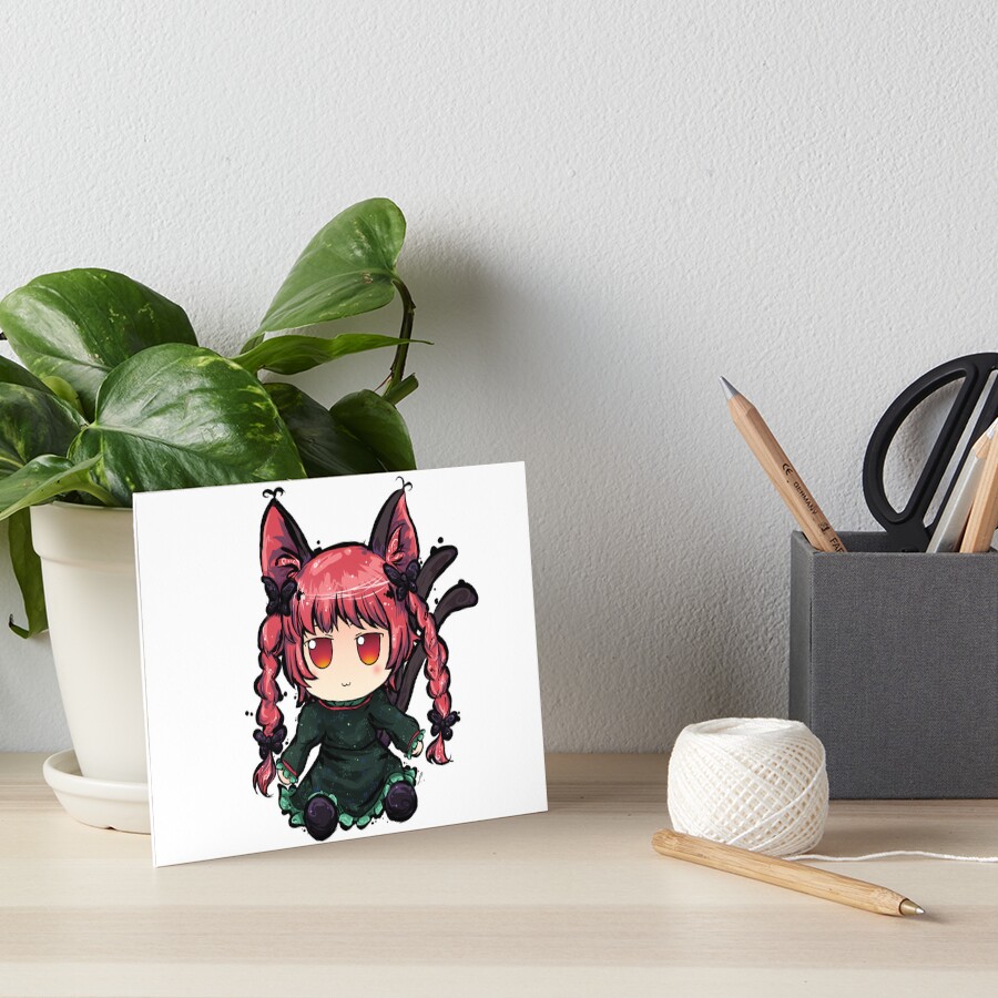 "Rin Kaenbyou fumo touhou 17.5 style" Art Board Print by ...