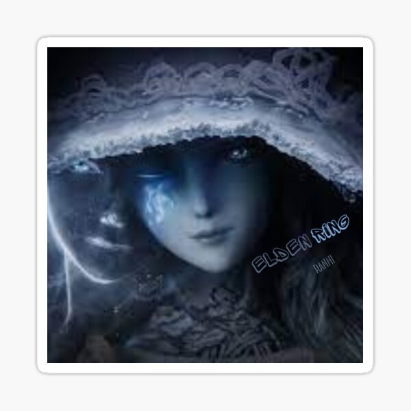 "elden ring RANNI" Sticker by Mrfunnyface1 | Redbubble