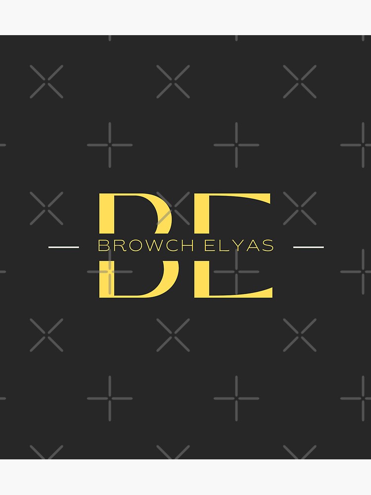 "Browch elyas" Sticker for Sale by amrproduct | Redbubble