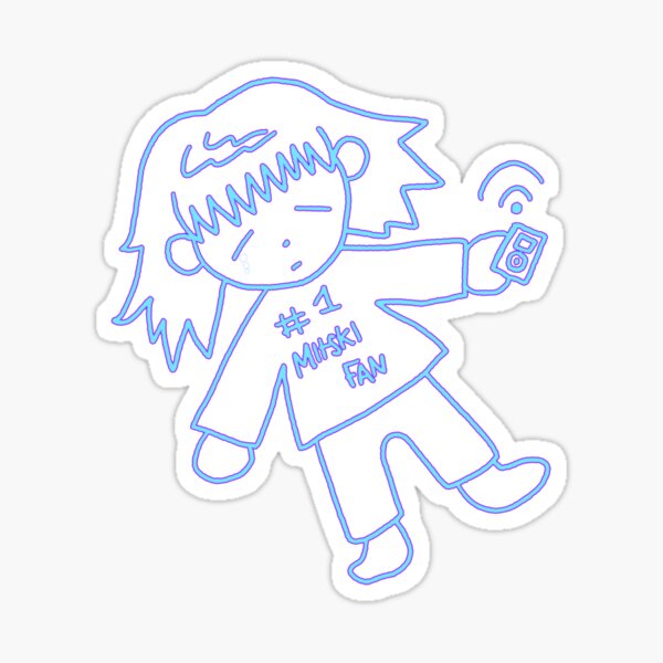 "mitski fan 2" Sticker by soafy333 | Redbubble