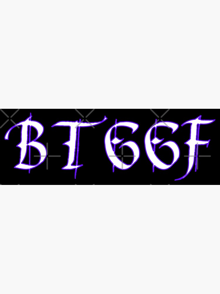 "Btggf" Sticker for Sale by frigamribe88 | Redbubble