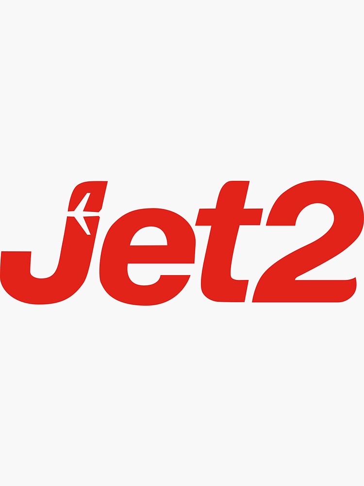 Sticker « Logo de la compagnie aérienne Jet2.com "Jet2" », par ...