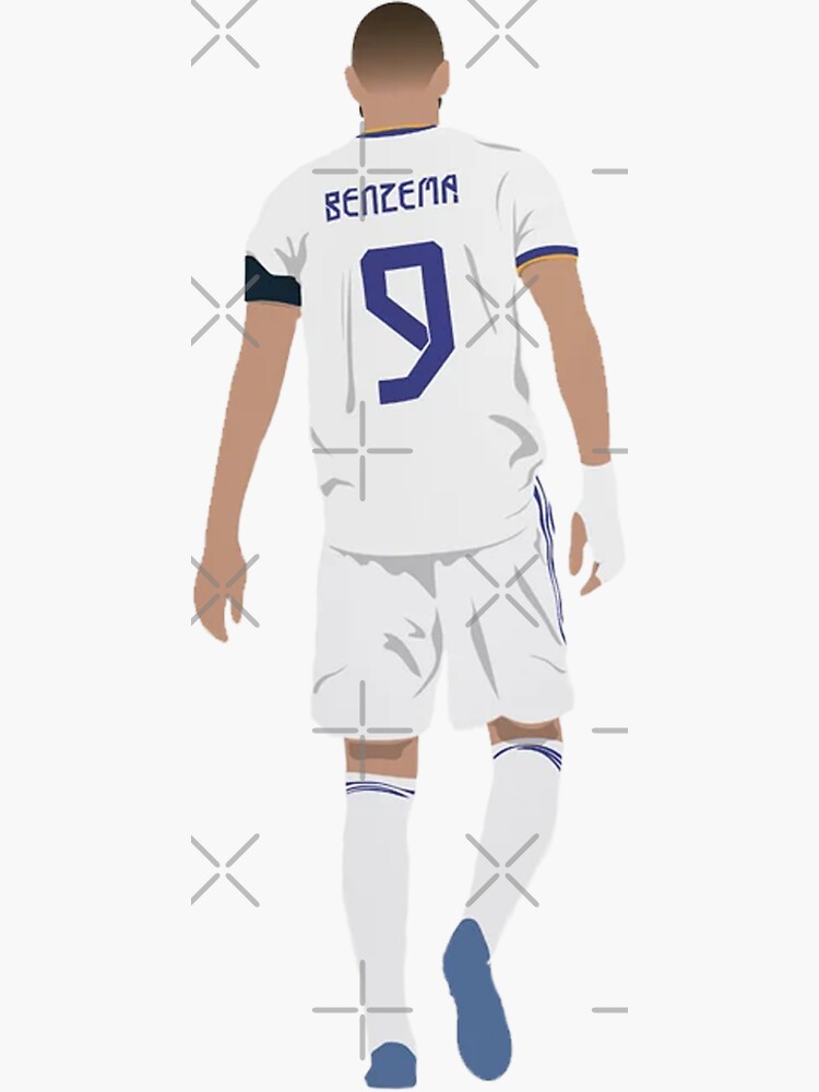 "Karim Benzema" Sticker for Sale by TheGoodFan- | Redbubble