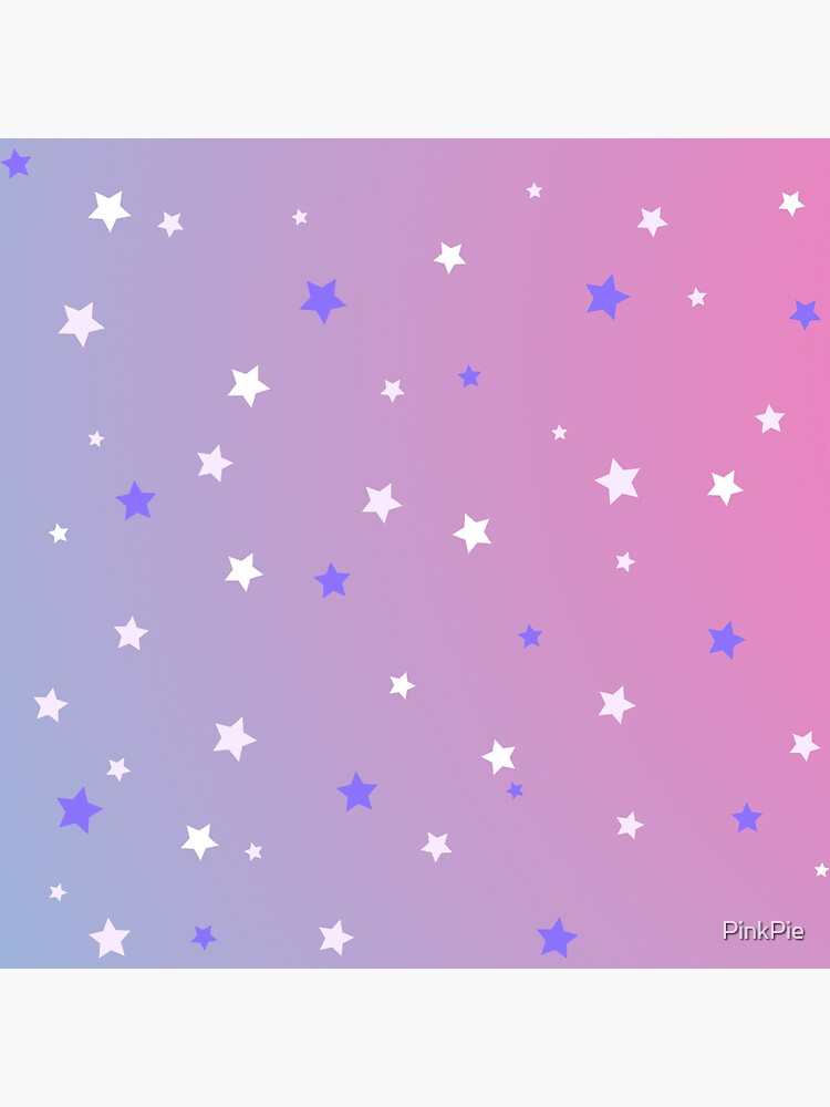"Pink Star Gradient" Sticker by PinkPie | Redbubble