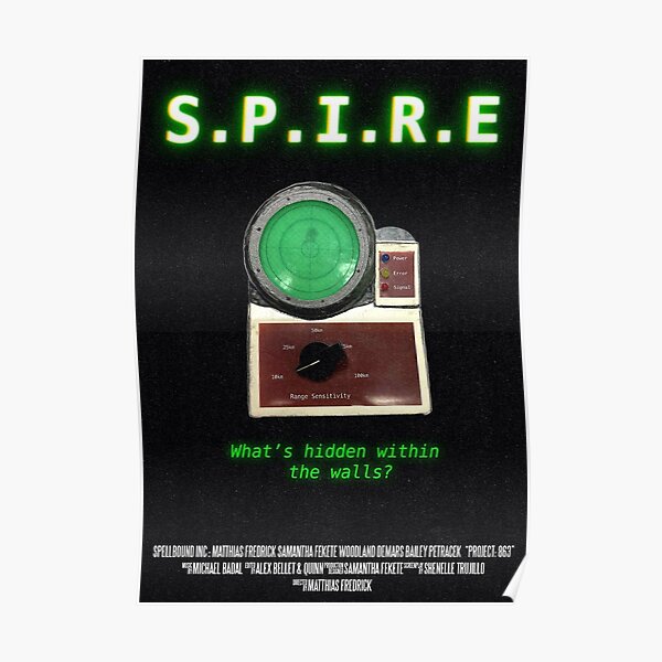 "SPIRE Movie Poster Season 3" Poster by YOStudios | Redbubble
