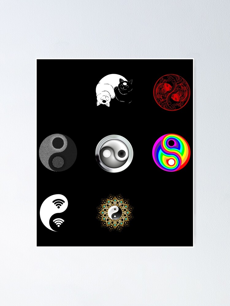 "Sticker Sheet – Ying Yang | Peace | Bullet Journal Stickers | Planner ...