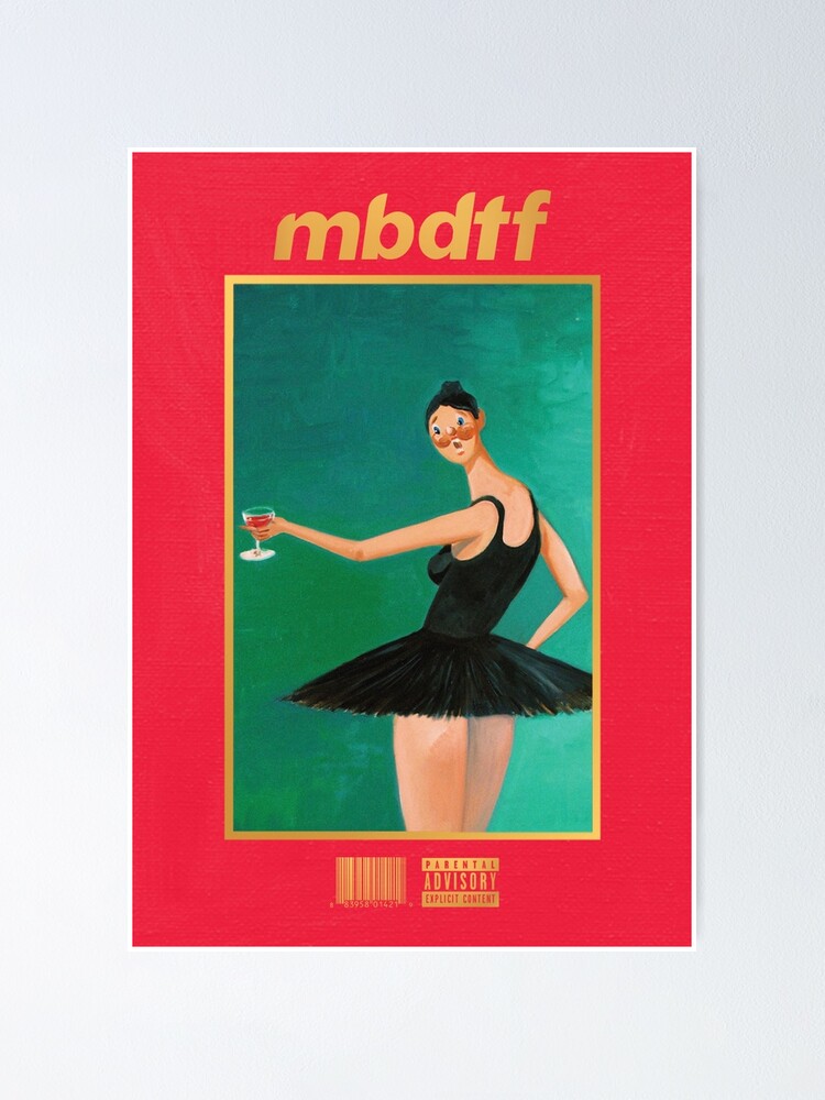"MBDTF x Blonde" Poster for Sale by olicc | Redbubble