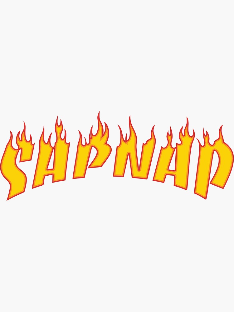 "Sapnap Fire" Sticker by MeruidRed | Redbubble