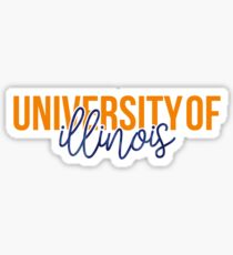 University of Illinois: Stickers | Redbubble