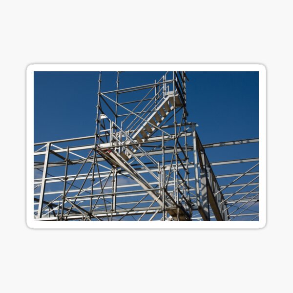 "Architecture Photography - construction site" Sticker by archiphoto ...