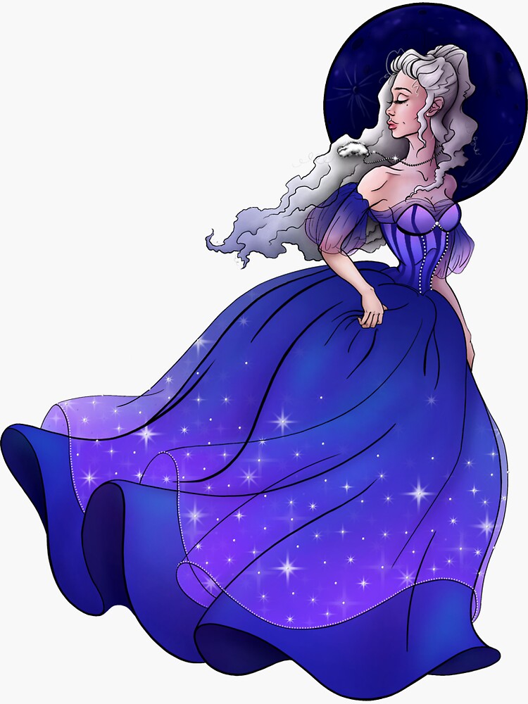 "Lady Luck" Sticker by AnnaLeahs-ill | Redbubble