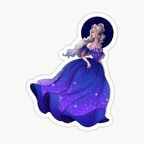 "Lady Luck" Sticker by AnnaLeahs-ill | Redbubble