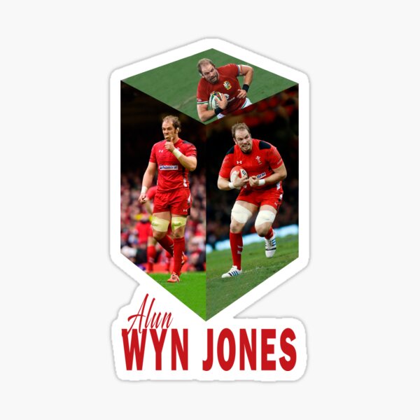 "ALUN WYN JONES OBE" Sticker by CathalDevlin | Redbubble