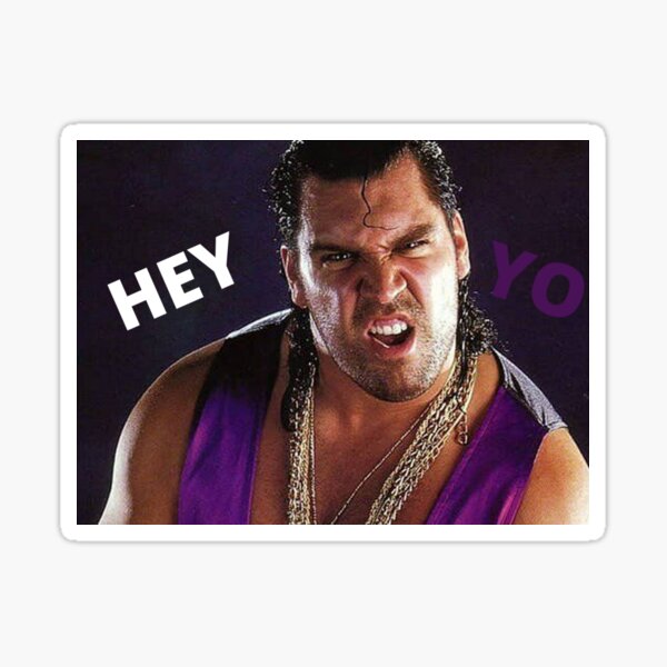 " Razor Ramon Hey Yo" Sticker by ALOCOME | Redbubble