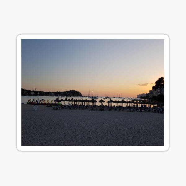 "Majorca Beach Scenery" Sticker by Lauren-dx14 | Redbubble
