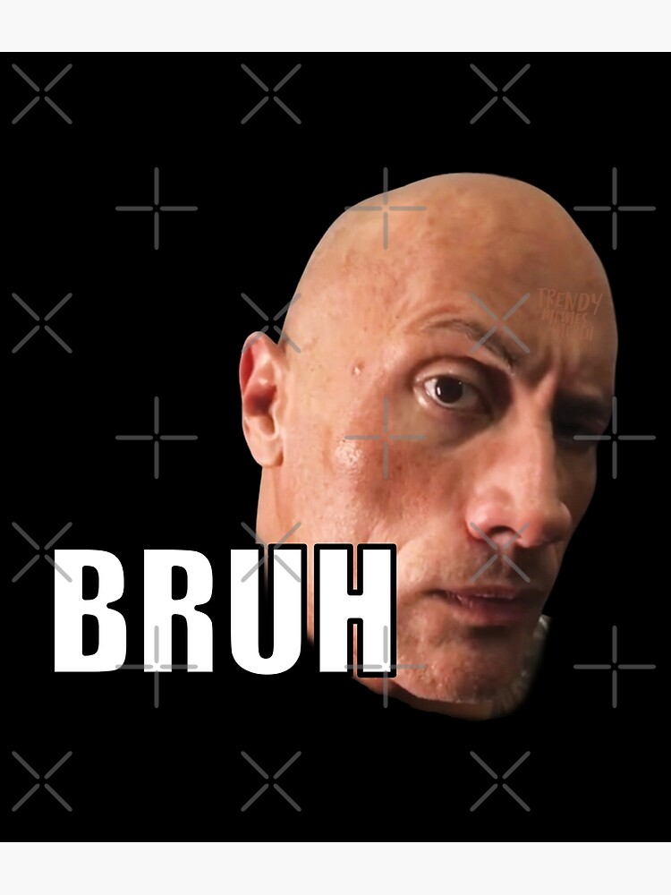 "Eyebrow Raise Meme " Poster for Sale by trendymememerch | Redbubble