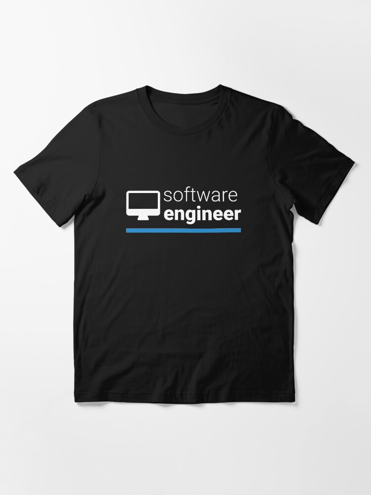"Software Engineer" T-shirt for Sale by codewearIO | Redbubble | software engineer t-shirts ...