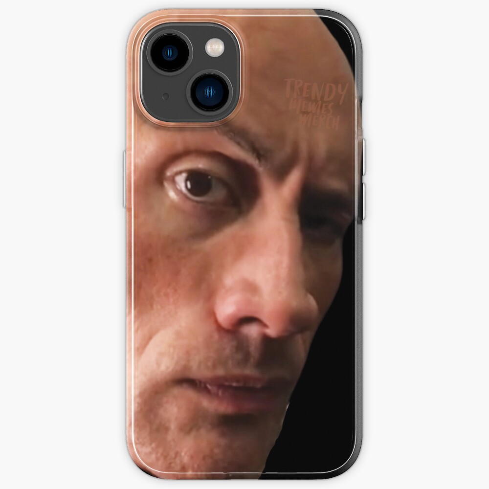 "The Rock Eyebrow Raise Face Meme " iPhone Case for Sale by ...