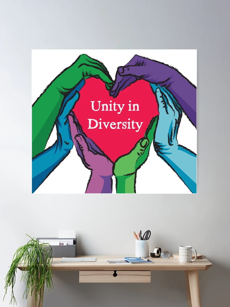 Unity In Diversity Poster Easy