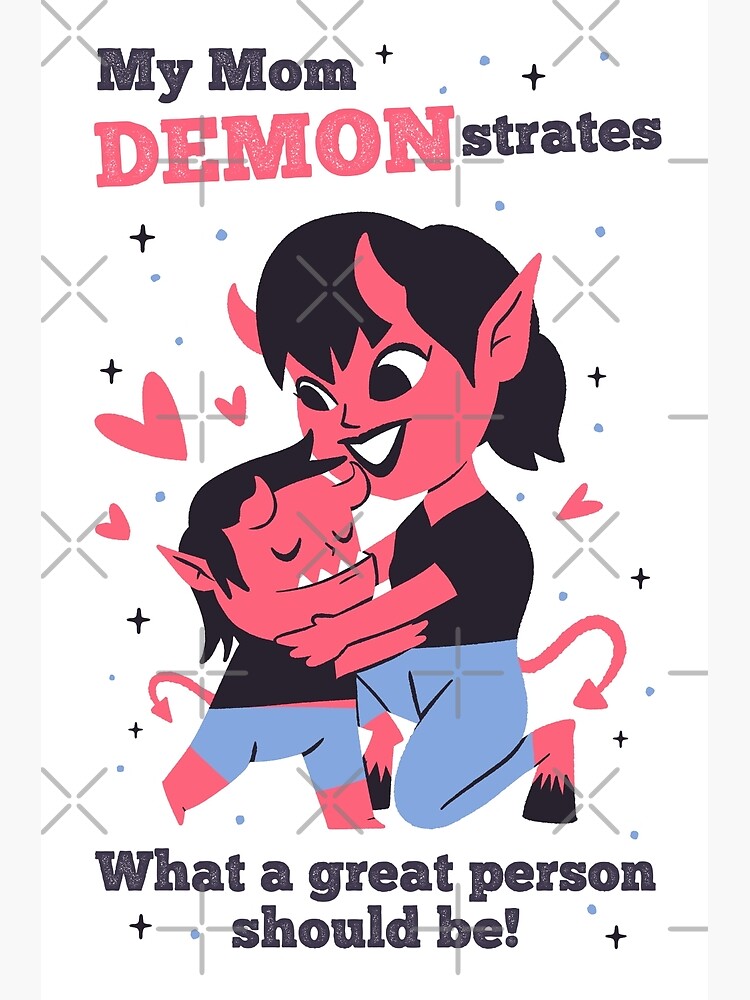 "Spooky Cute Mother's Day from Son with Demon - My Mom Demonstrates ...