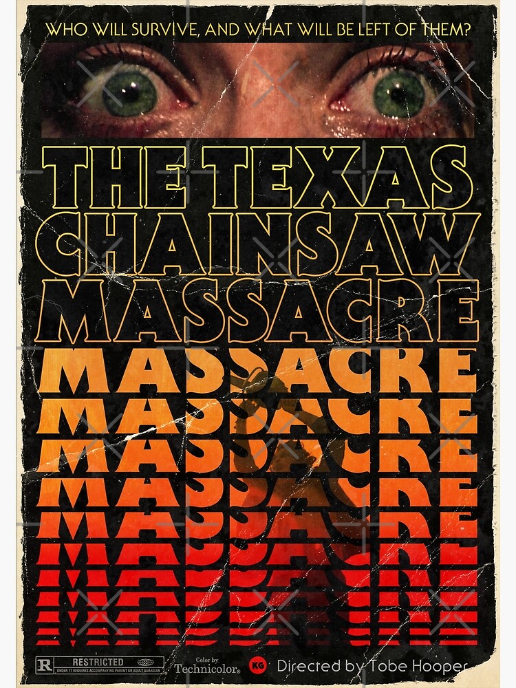 "70s slasher VHS style poster" Poster by Herman2181 | Redbubble