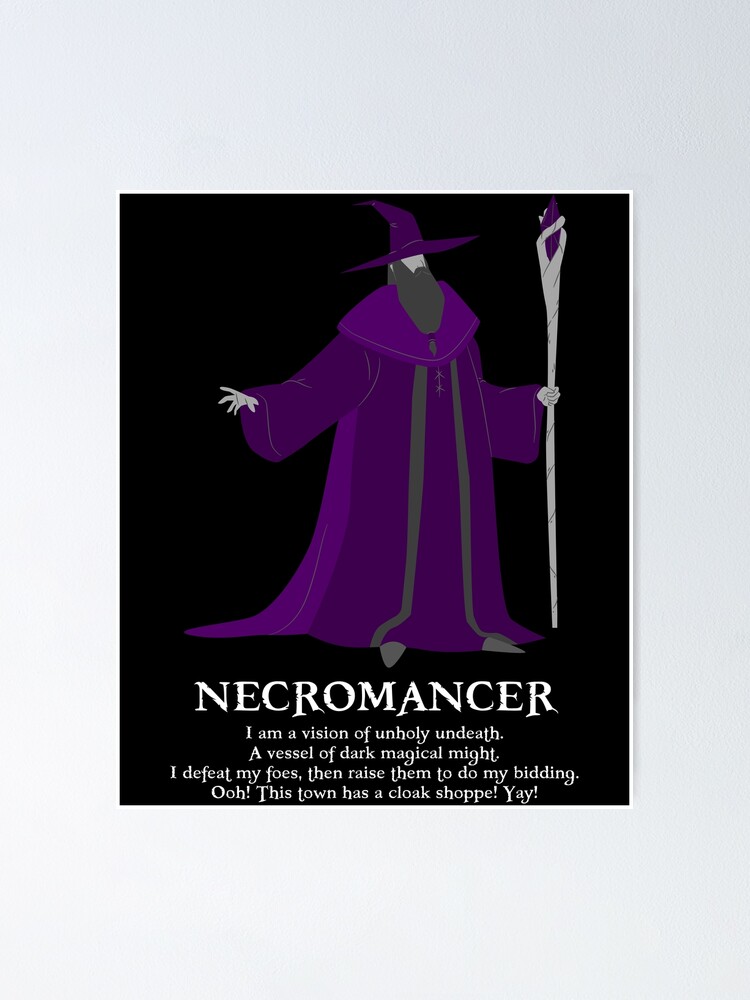 "Necromancer Meme Ooh Cloak Shoppe DnD Rollenspiel RPG RP Dark Purple ...