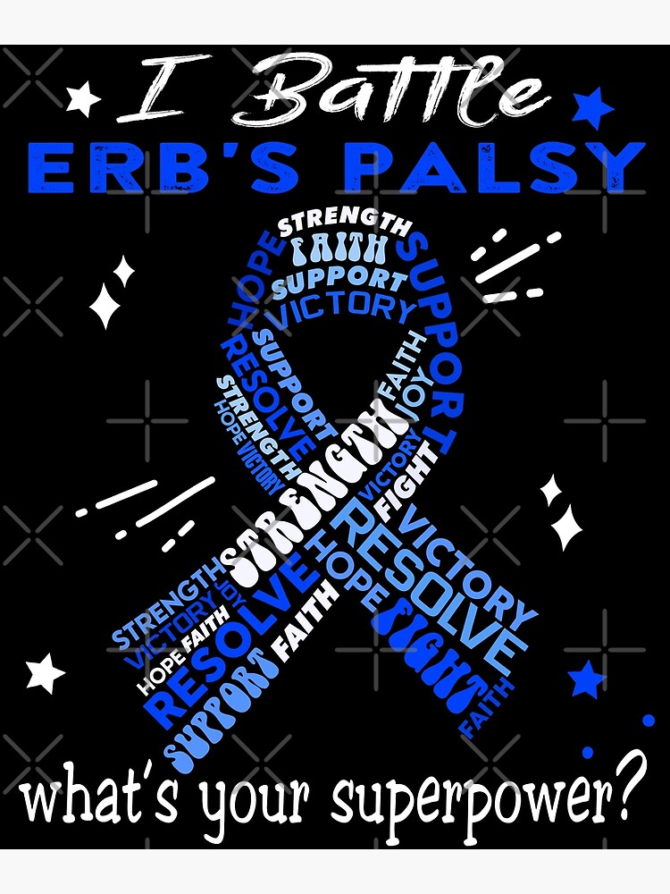 Poster « Guerrier paralysé d'Erb - Je combats la paralysie d'Erb Quel ...