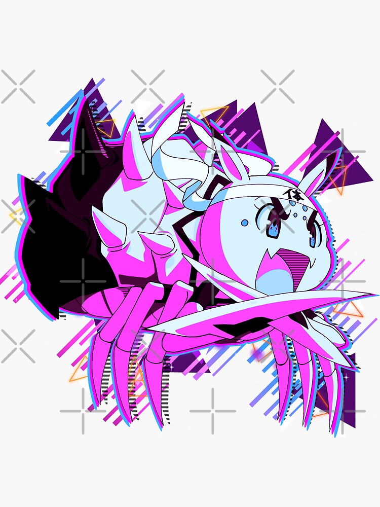 "Kumoko So Im A Spider So What?" Sticker by PurpleStudio6 | Redbubble