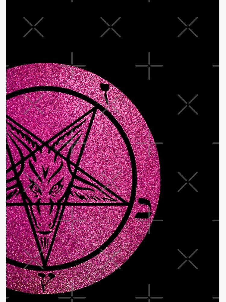 "PINK SATAN" Spiral Notebook for Sale by GutterDesigns | Redbubble