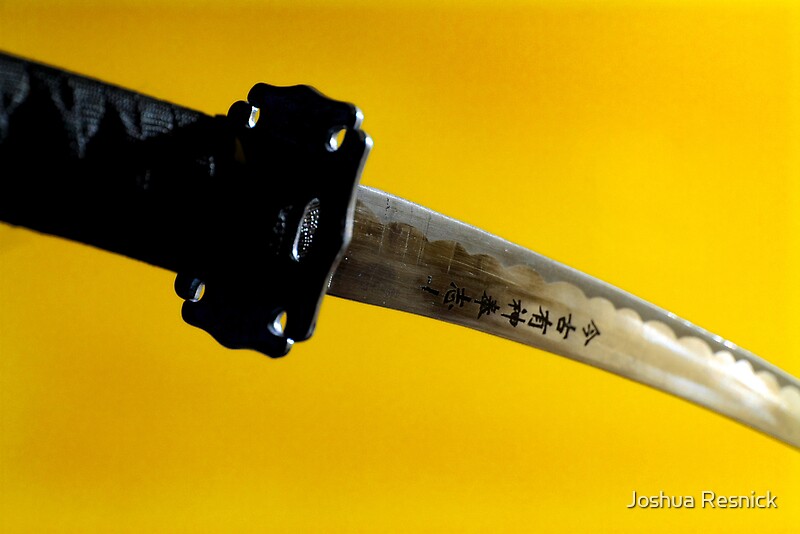 "Saffron Blade" by Joshua Resnick | Redbubble