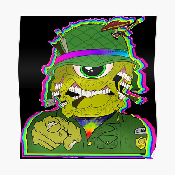 "Dj Subtronics Subtronics" Poster by ebertdeatonbdcu | Redbubble