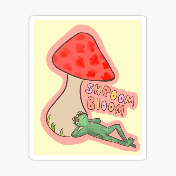 "Pleasing Shroom Bloom inspired sticker" Sticker by Swag-girl94 | Redbubble