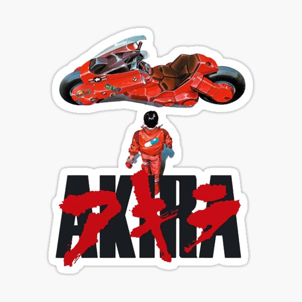 "akira " Sticker for Sale by WTHmm | Redbubble