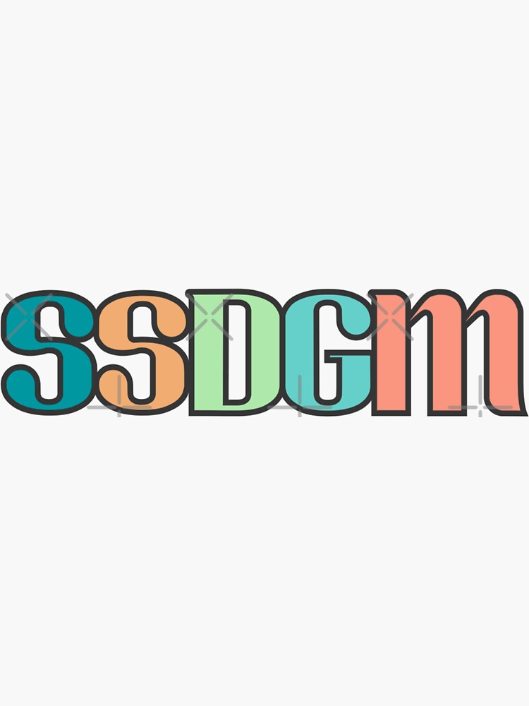 "My Favorite Murder SSDGM | Pastel Color Block" Sticker by ...