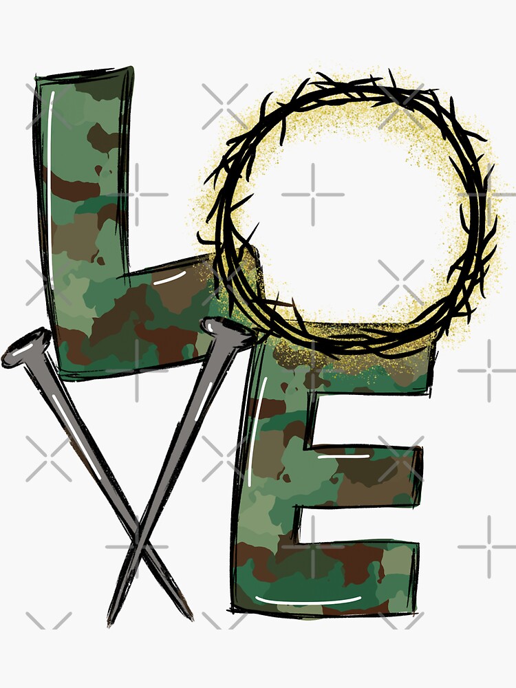 " Crown of Thornes" Sticker by JavierShih | Redbubble