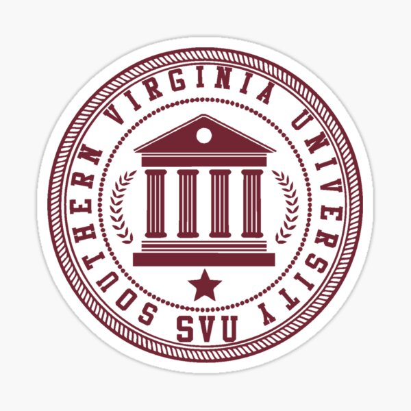 "Southern virginia university SVU" Sticker by MyUniversity | Redbubble