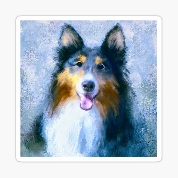 "Blue Boy" Sticker by LoisBryan | Redbubble