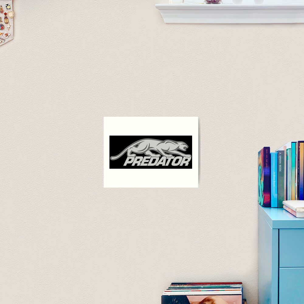 "PREDATOR CUES GRAY LOGO" Poster by diego75bcn | Redbubble