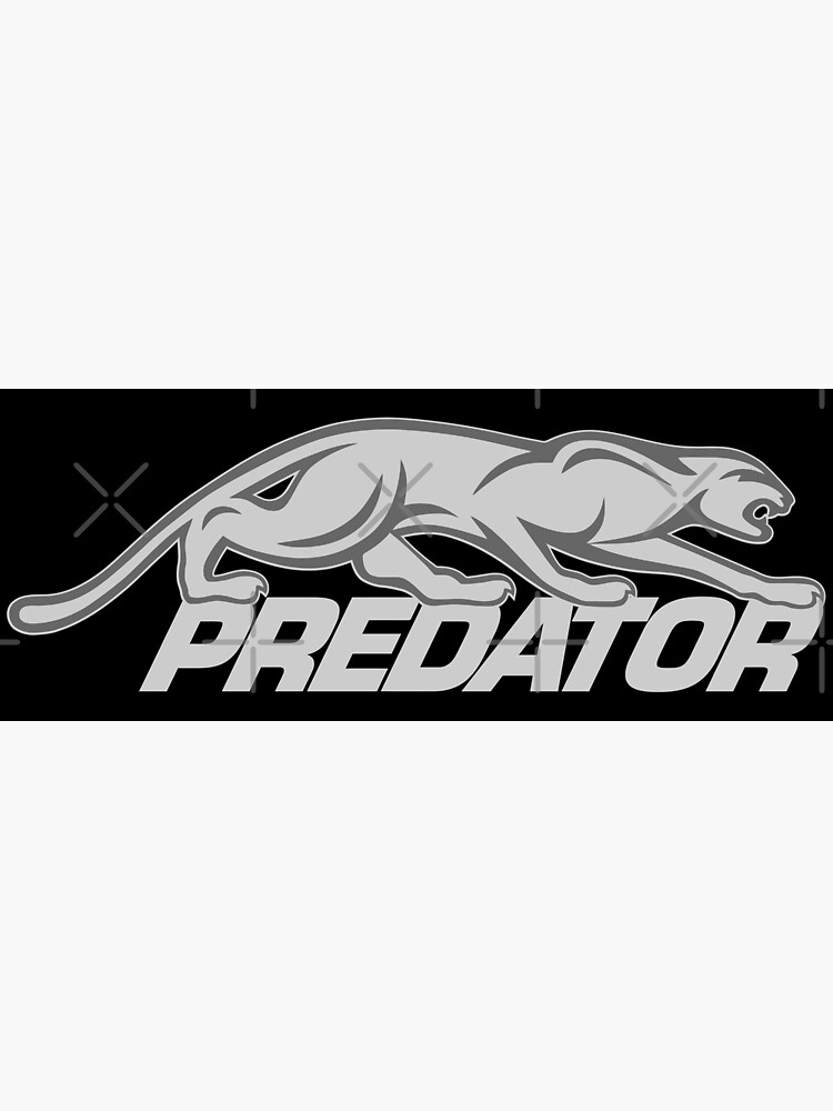 "PREDATOR CUES GRAY LOGO" Poster by diego75bcn | Redbubble