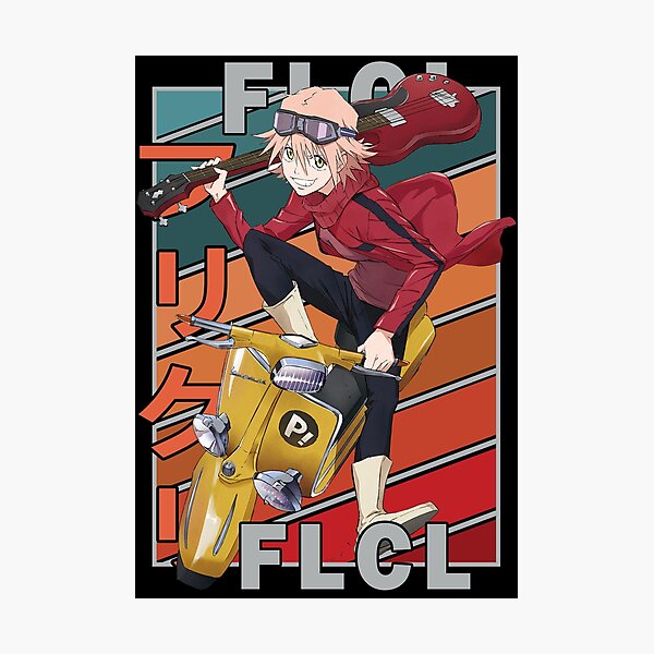 "Haruko Haruhara Fooly Cooly Furi Kuri FLCL Vintage Color Palette ...