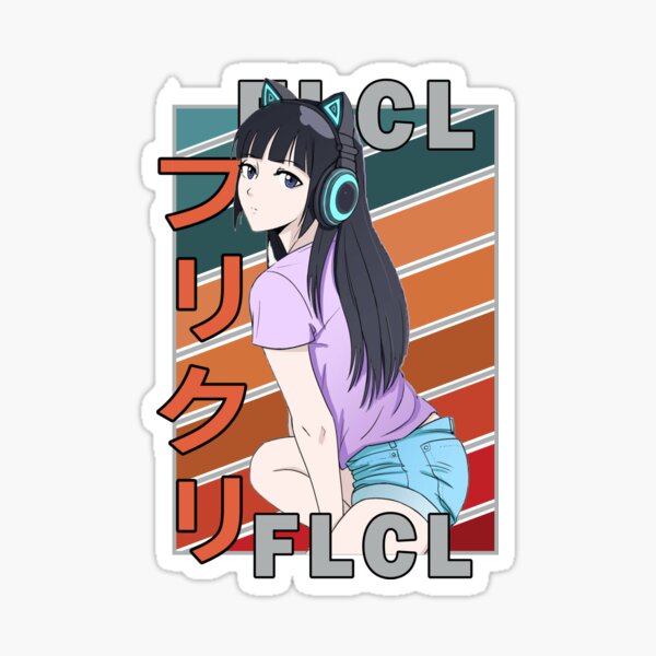 "Hidomi Hibajiri Fooly Cooly Furi Kuri FLCL Vintage Color Palette ...