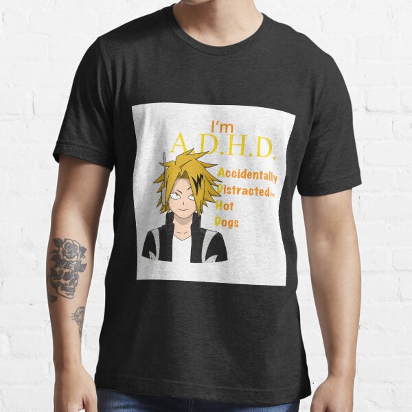 "ADHD Denki Kaminari Classic ." T-shirt for Sale by lanikatheri ...