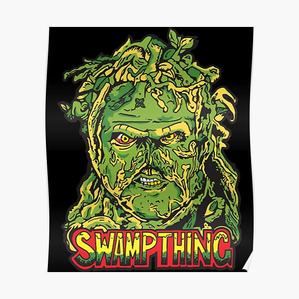 "Gift Idea Swamp Thing Christmas Holiday" Poster for Sale by ...