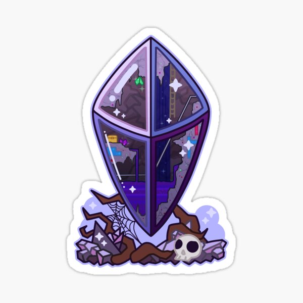 "Cavern Pylon" Sticker for Sale by fluxxvector | Redbubble